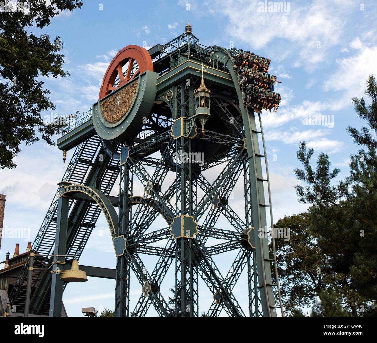 Efteling is an amusement park in North Brabant, The Netherlands. Roller ...
