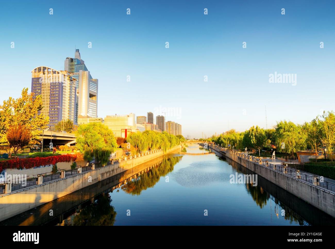 Modern buildings in Soho district. Beijing, China Stock Photo - Alamy