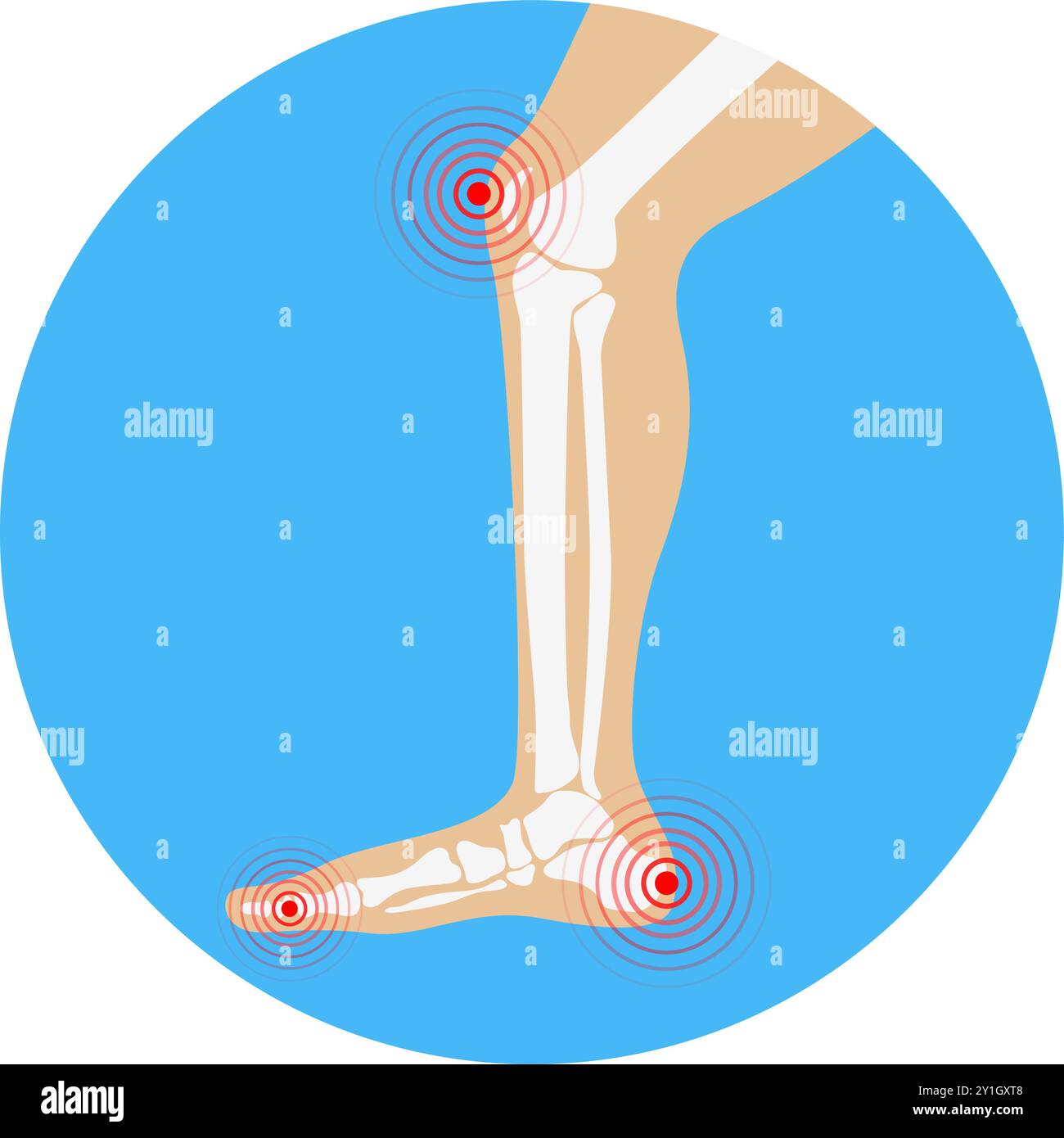 Massage zone Stock Vector Images - Alamy