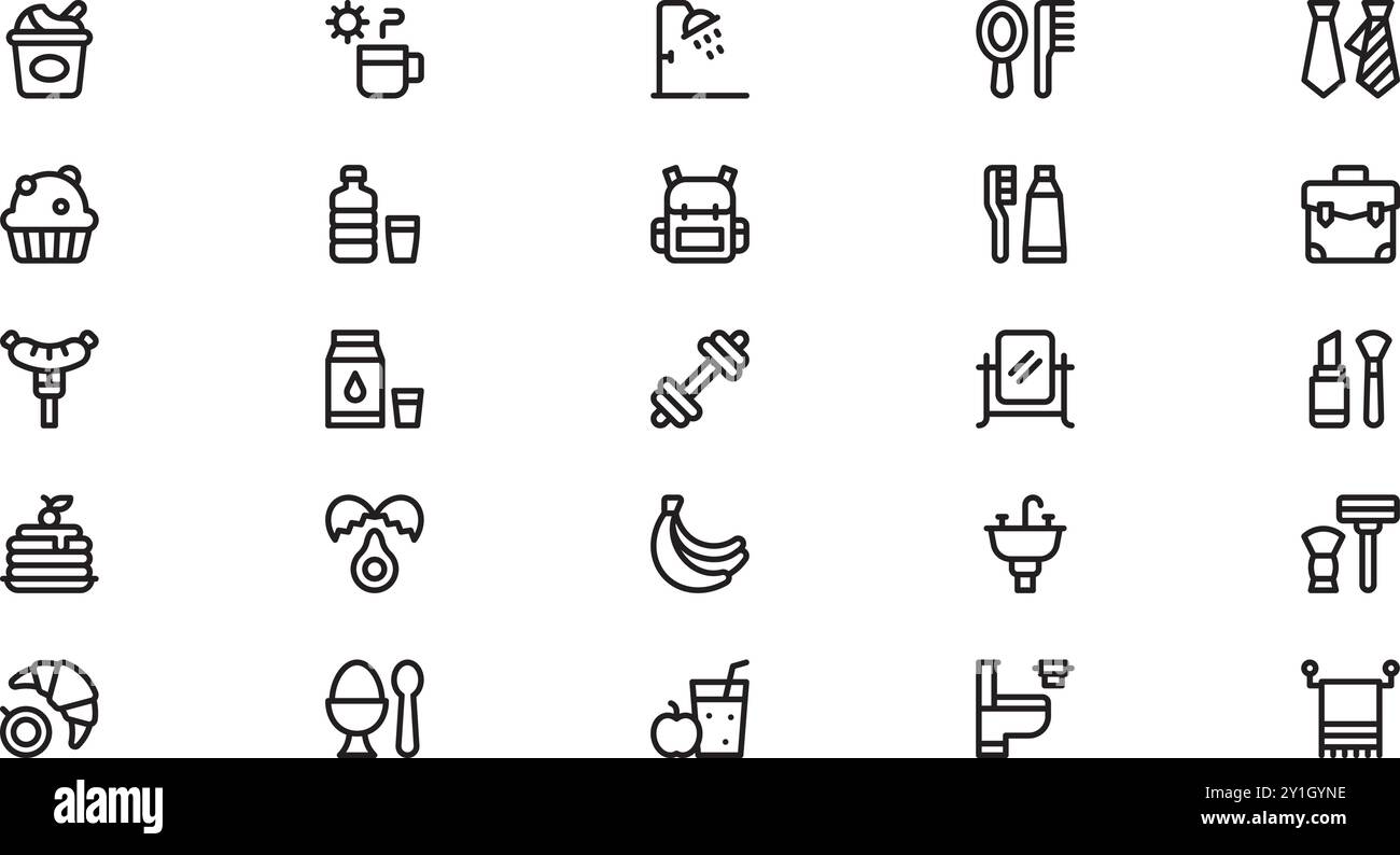 Good morning icons High-Quality Vector Icons Collection with Editable ...