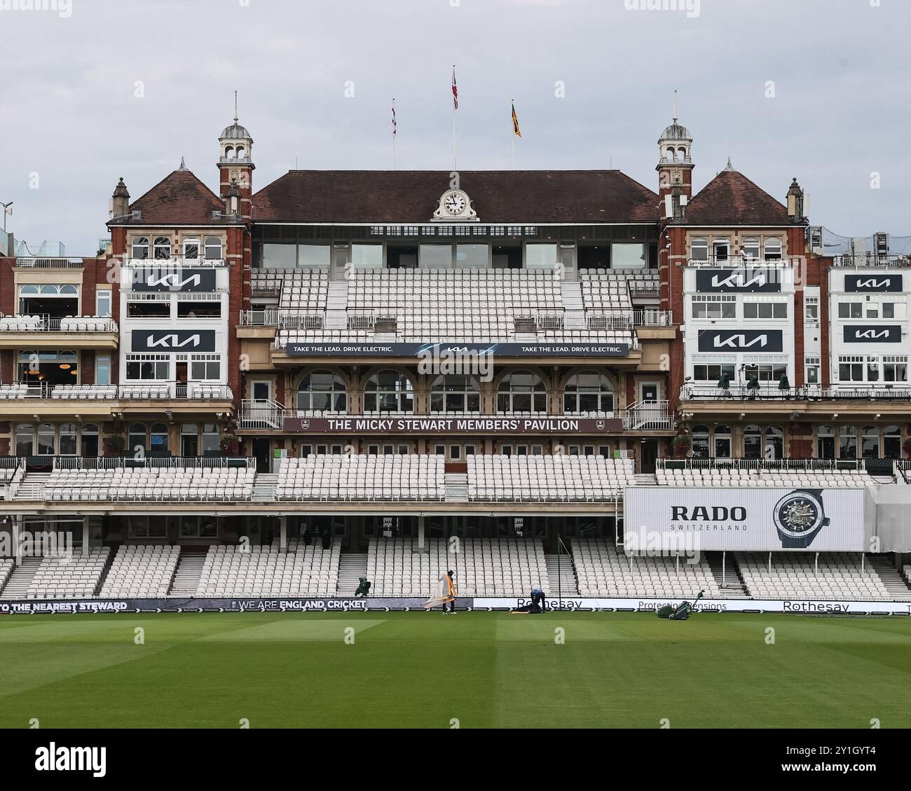 A general view of The Micky Stewart Members Pavilion during the 3rd ...