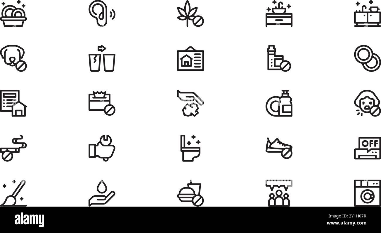 House rules icons High-Quality Vector Icons Collection with Editable ...