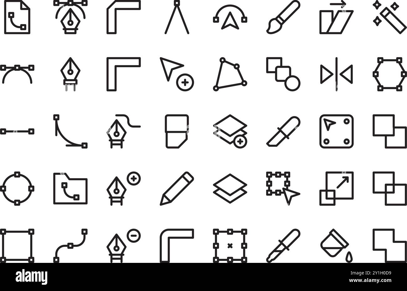 Layers of reflections Stock Vector Images - Alamy