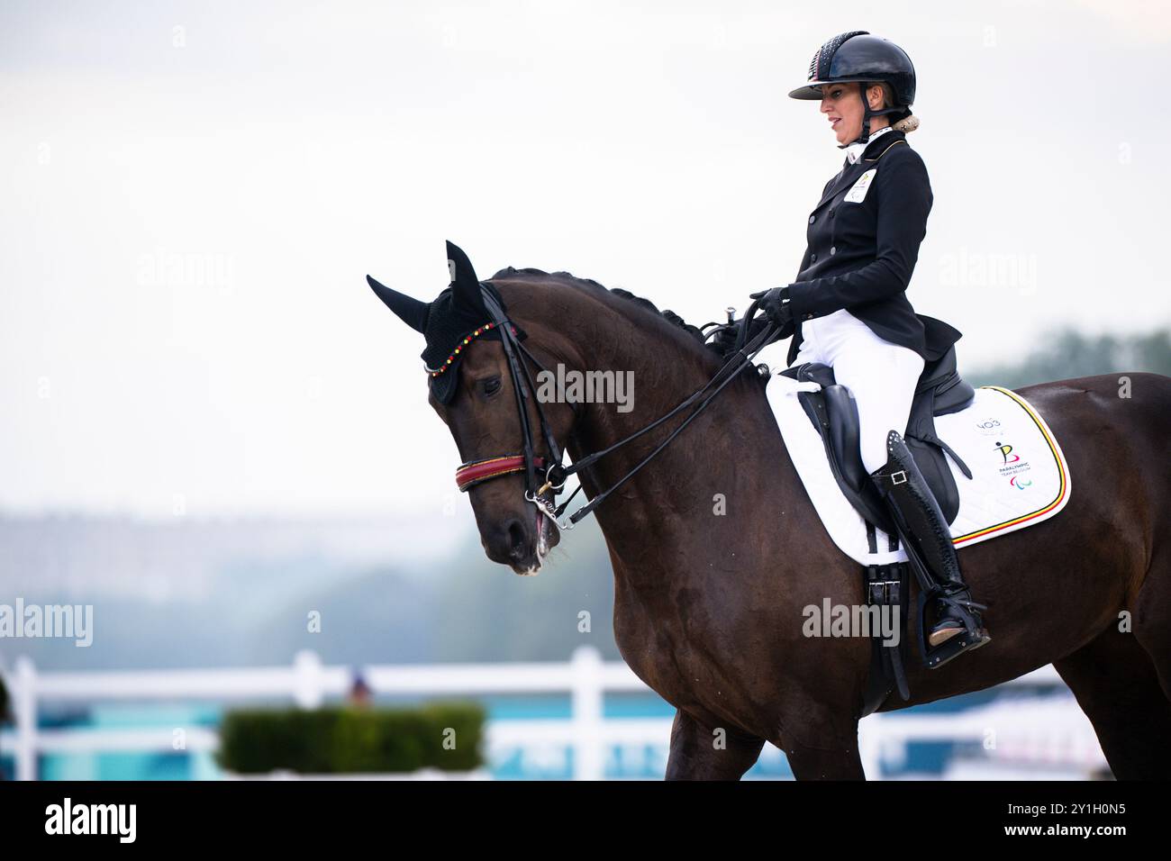 Paris, France. 07th Sep, 2024. Belgian Manon Claeys pictured in action ...