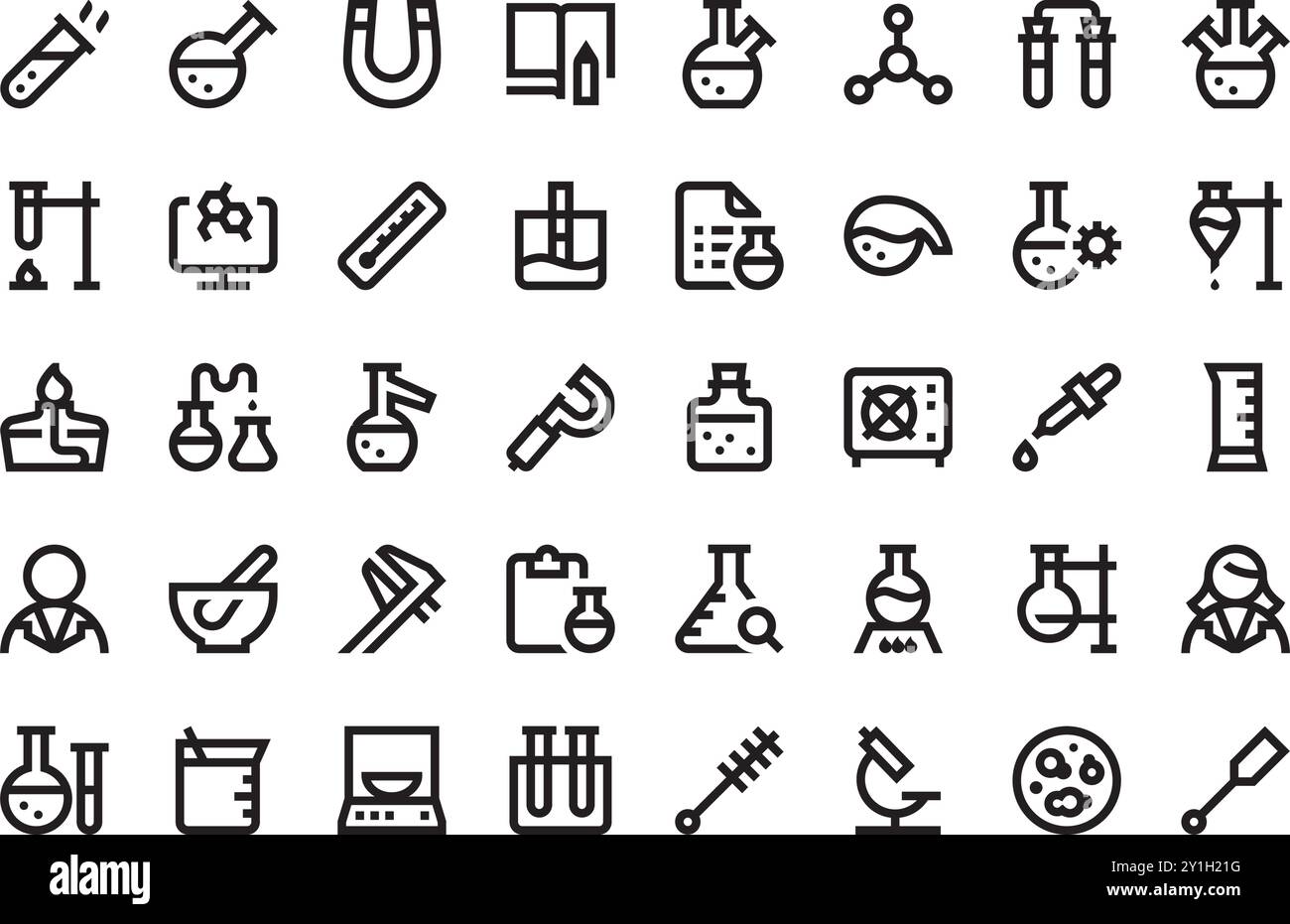 Laboratory icons High-Quality Vector Icons Collection with Editable ...