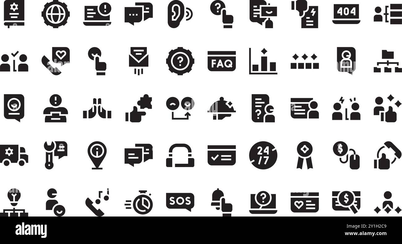 Customer experience icons High-Quality Vector Icons Collection with ...