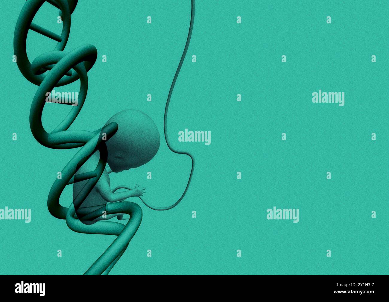 Designer babies, conceptual illustration Stock Photo - Alamy