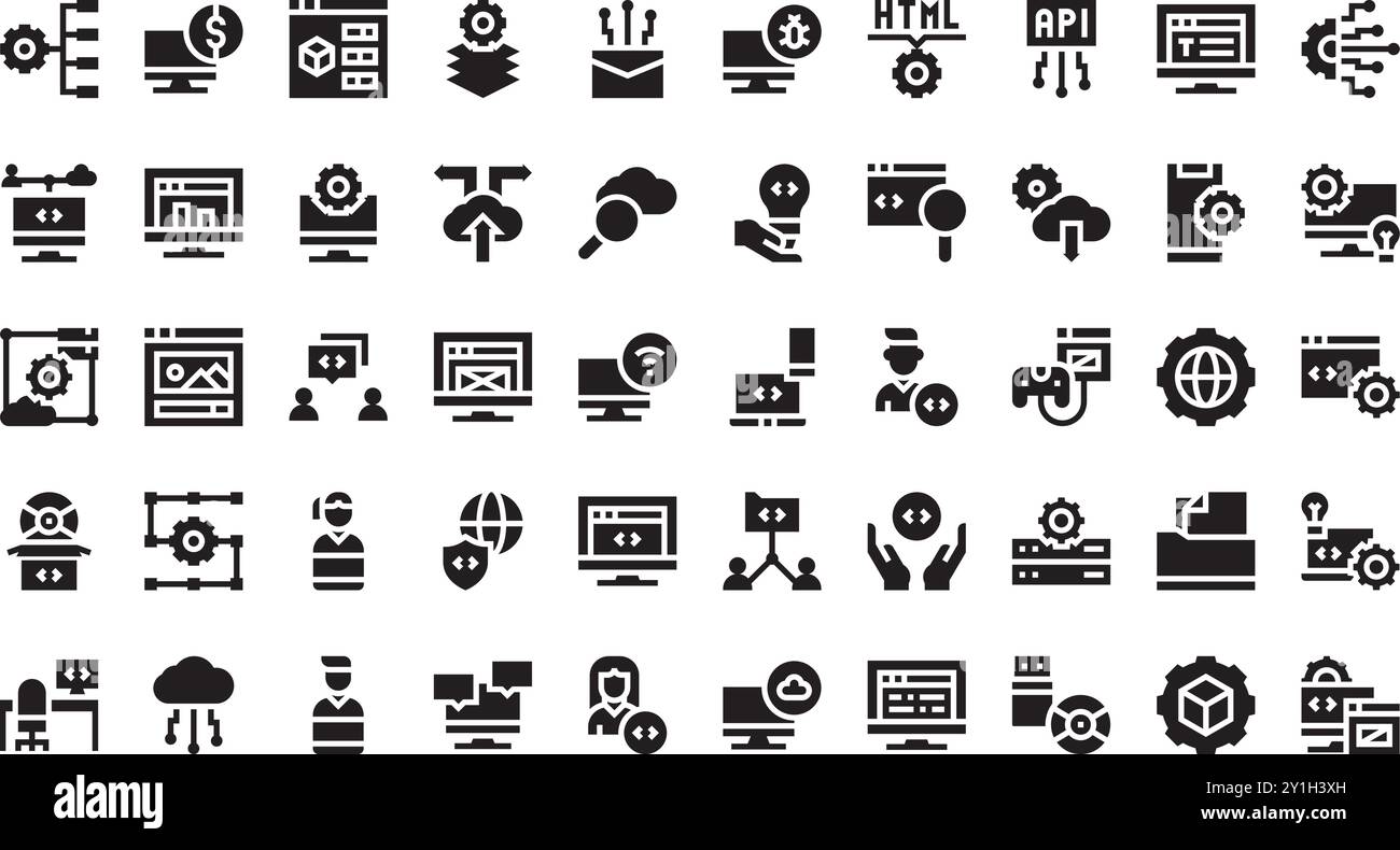 Software icons High-Quality Vector Icons Collection with Editable ...