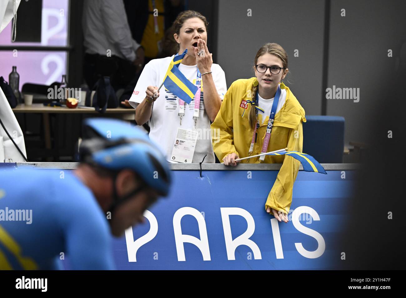 PARIS, FRANCE 20240907Crown Princess Victoria and Princess Estelle ...