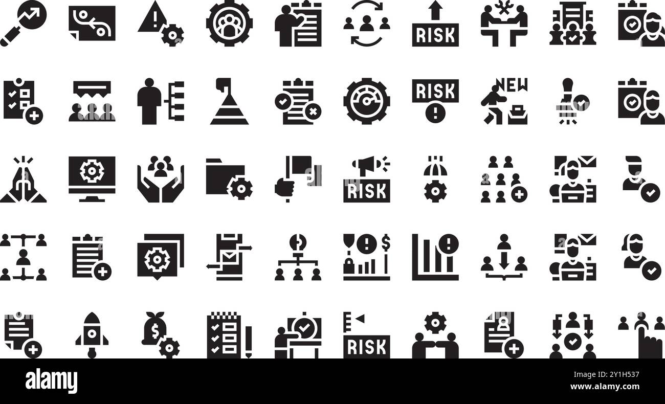 Project management icons High-Quality Vector Icons Collection with ...