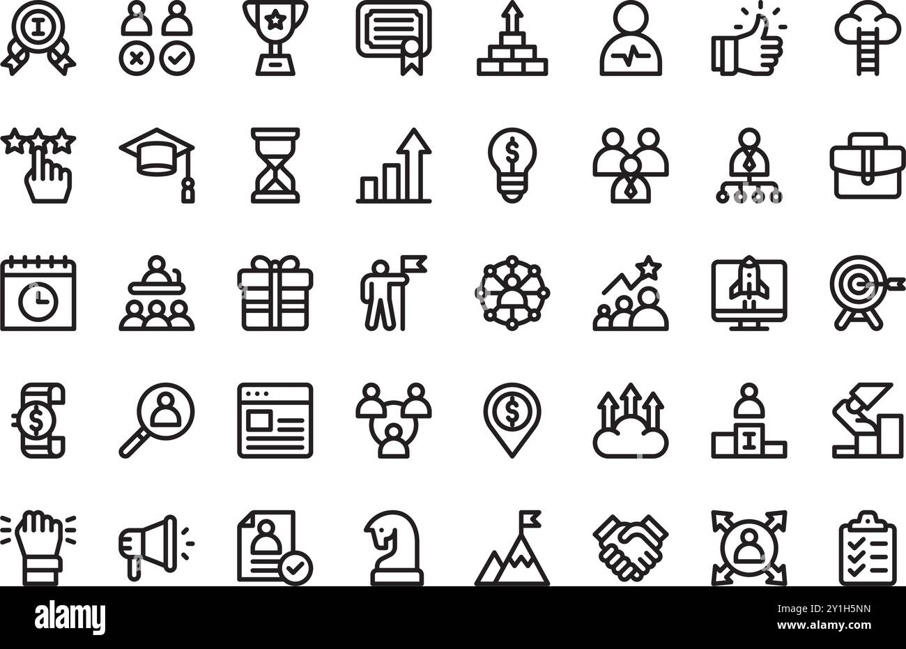 Job promotion icons High-Quality Vector Icons Collection with Editable ...