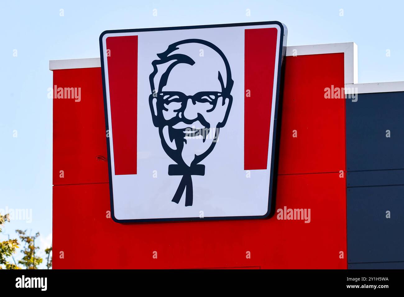 KFC, Symbolbild, Colonel Sanders, Fast-Food, Restaurant ...
