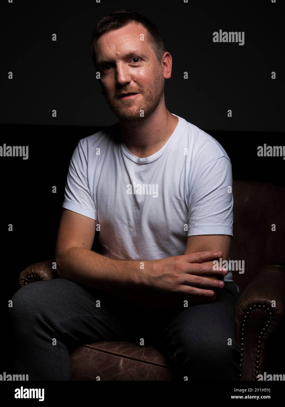 Elliot Crosset Hove poses for portraits to promote the film 'Basileia ...