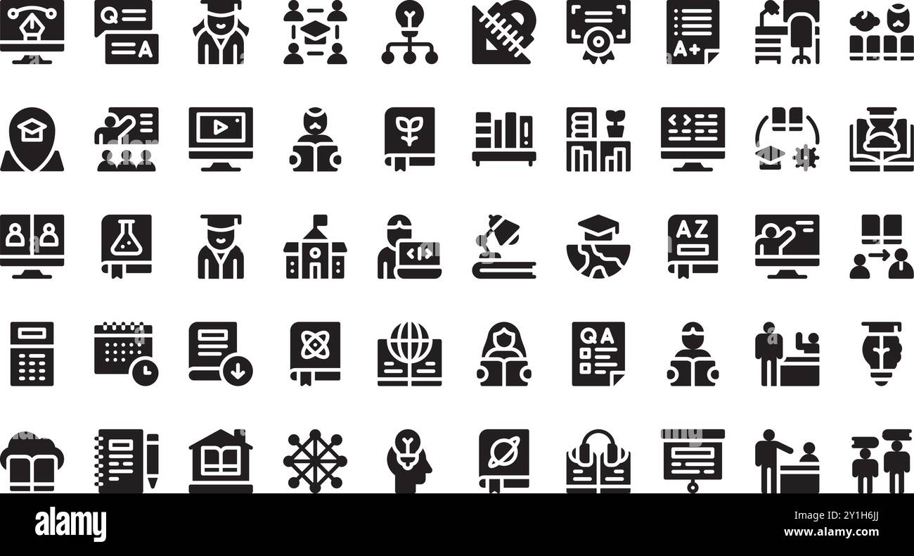 Learning icons High-Quality Vector Icons Collection with Editable ...