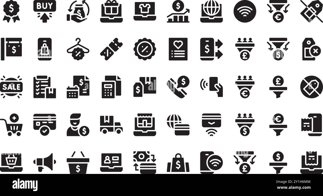 Sales icons High-Quality Vector Icons Collection with Editable Stroke ...