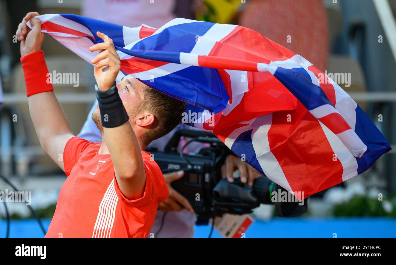 Paris, France. 06th Sep, 2024 - Mens Wheelchair Tennis Doubles Final ...