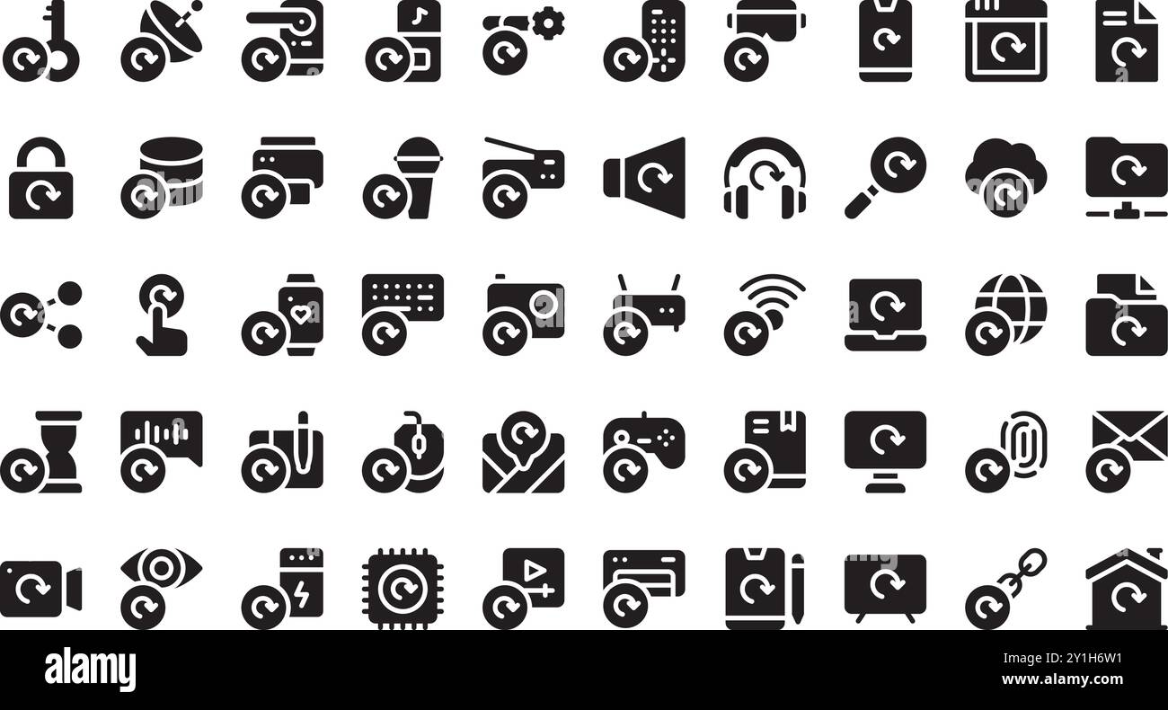 Refresh icons High-Quality Vector Icons Collection with Editable Stroke ...
