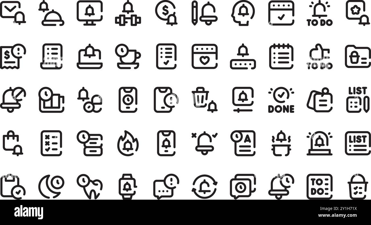 To do icons High-Quality Vector Icons Collection with Editable Stroke ...