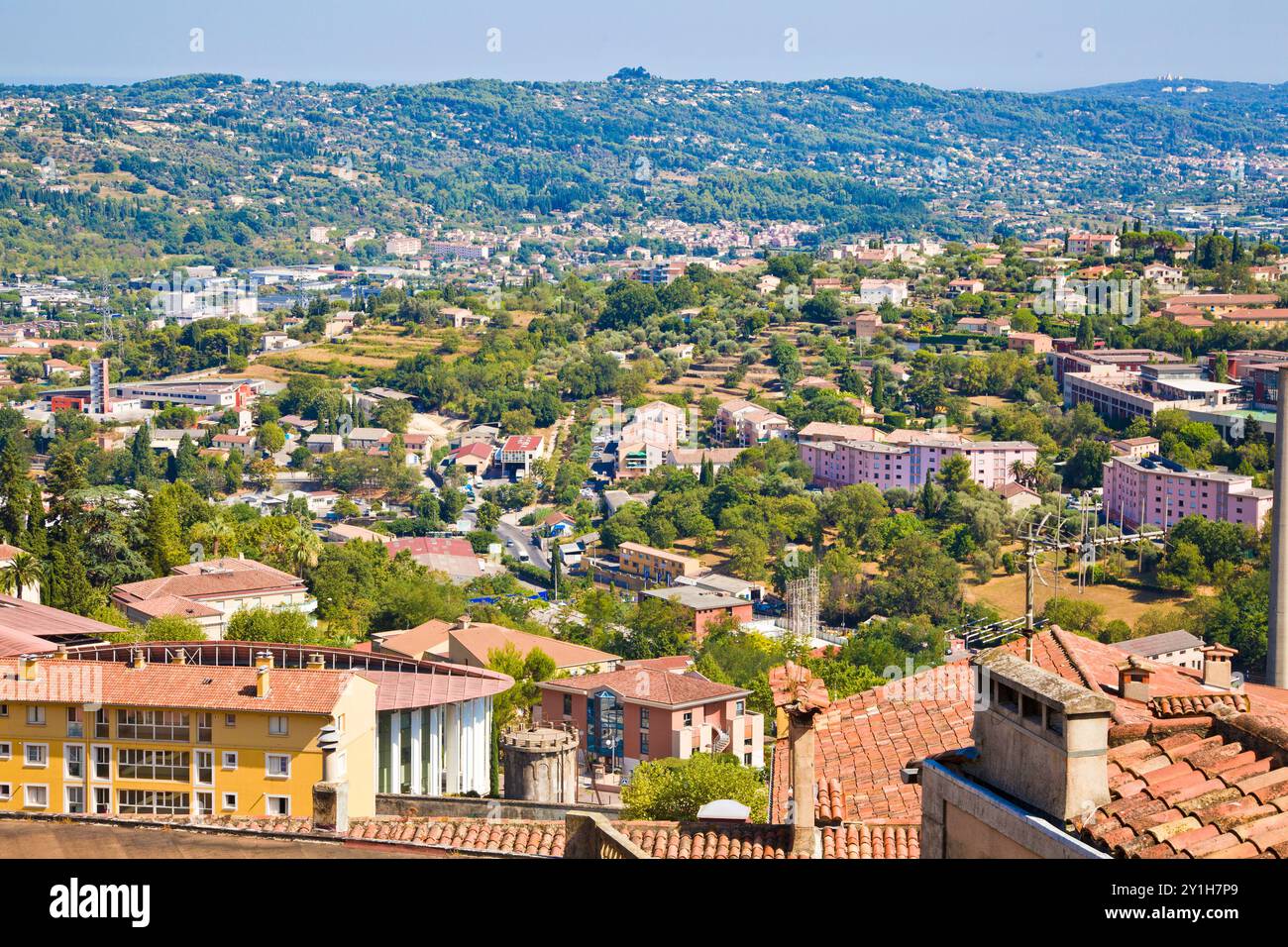 The old town city of Grasse, French Riviera Stock Photo - Alamy