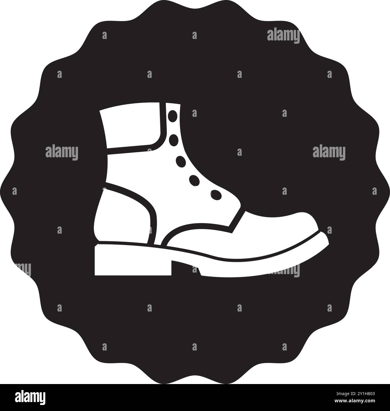 boots illustration icon element logo design Stock Vector Image & Art ...