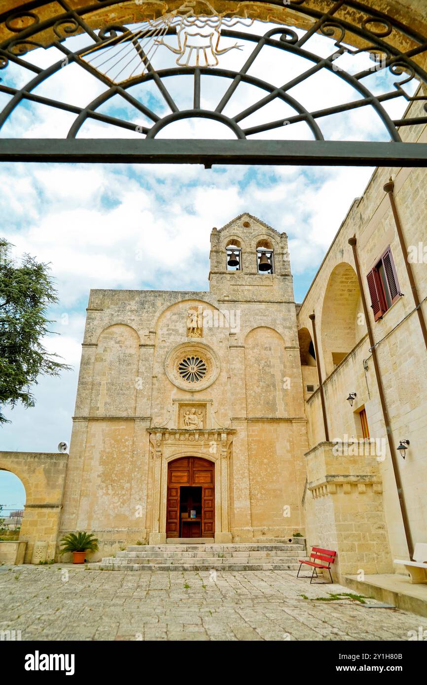 Sanctuary of Santa Maria della Palomba,Matera,Basilicata,Italy Stock ...