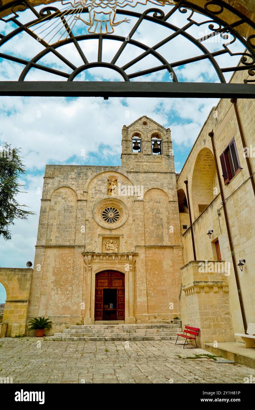 Sanctuary of Santa Maria della Palomba,Matera,Basilicata,Italy Stock ...