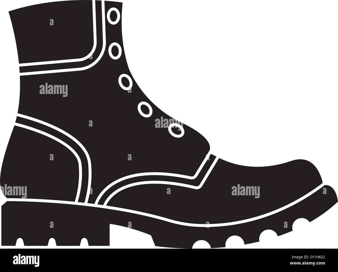 boots illustration icon element logo design Stock Vector Image & Art ...