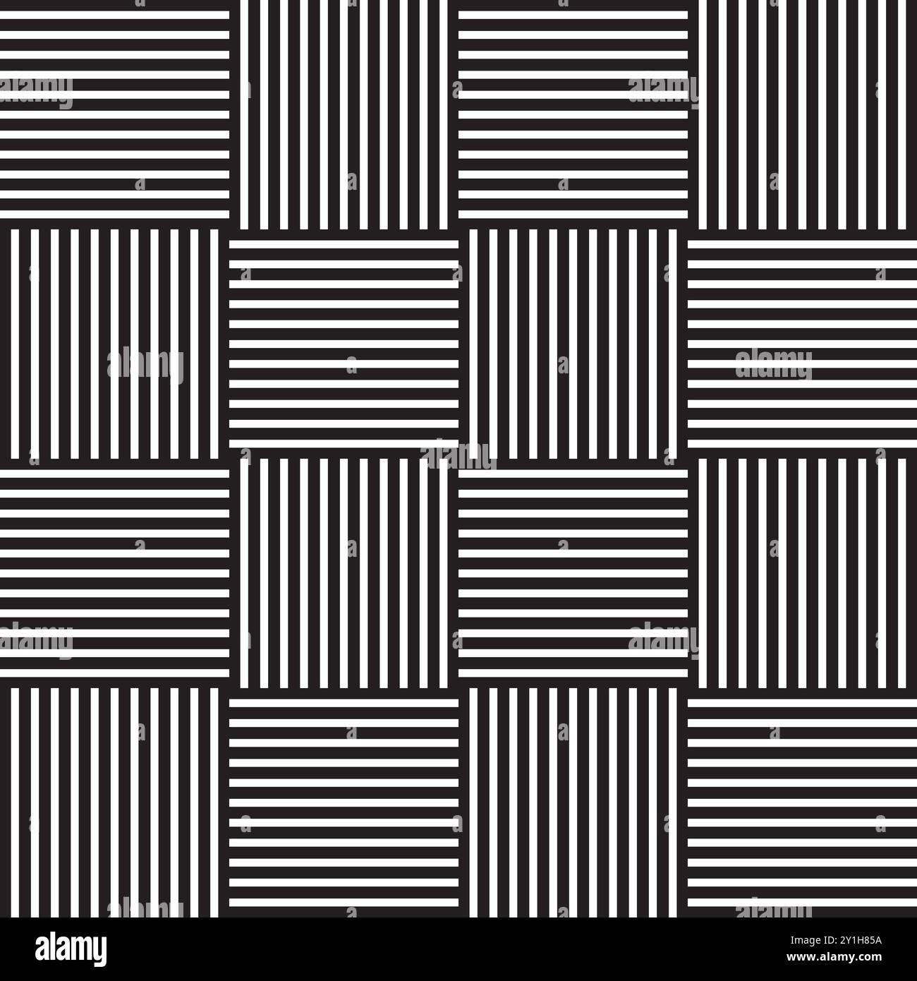 Seamless repeatable lines texture Black and White Stock Photos & Images ...