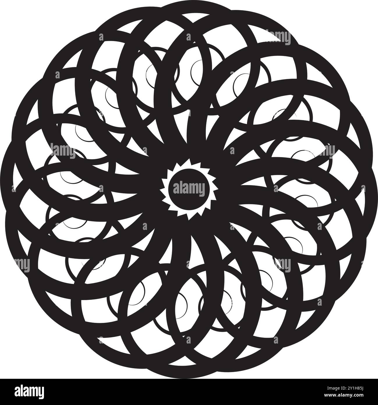 Spirograph vector element illustration background design Stock Vector Image & Art - Alamy