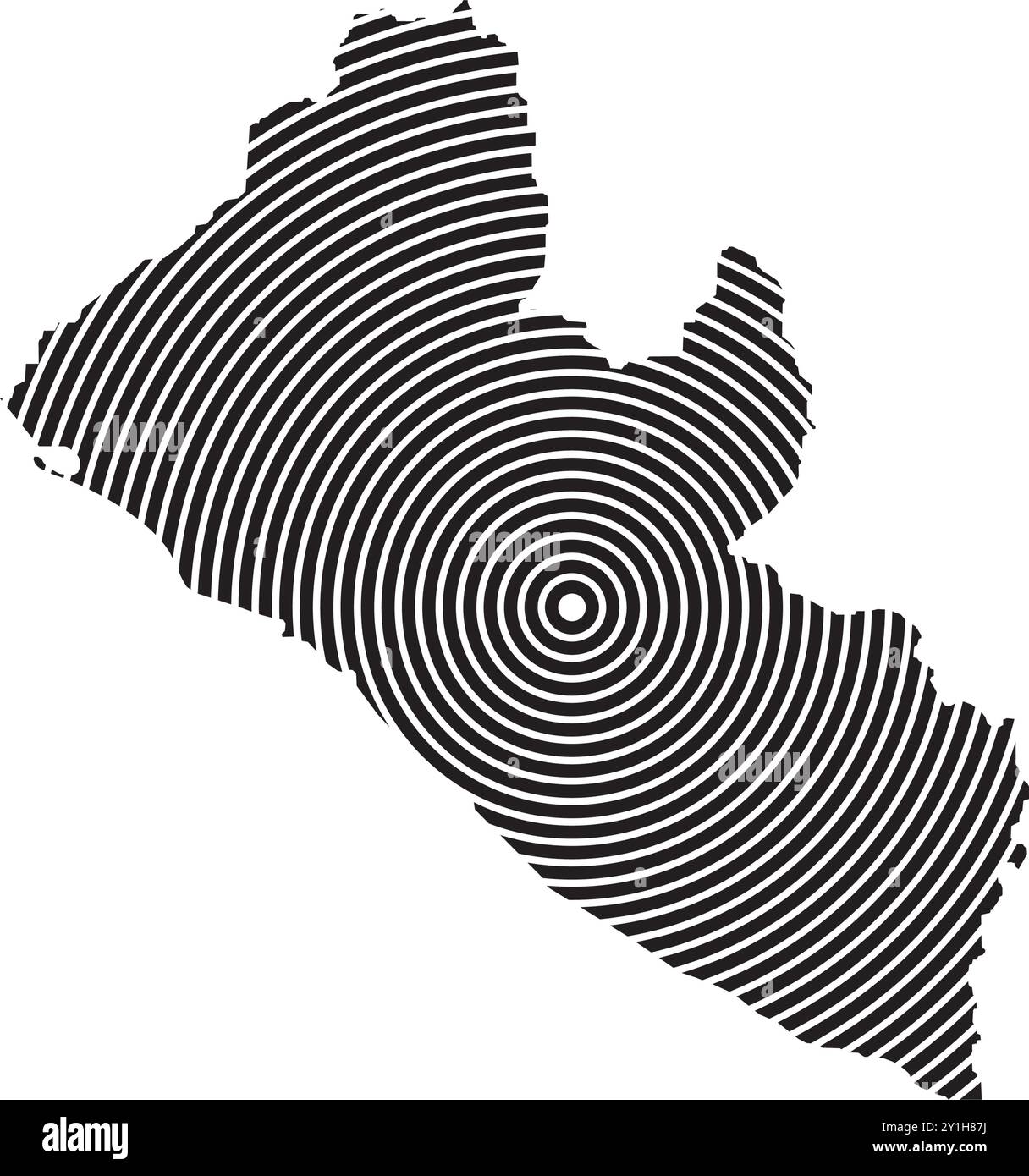 liberia map icon illustration element design Stock Vector Image & Art ...