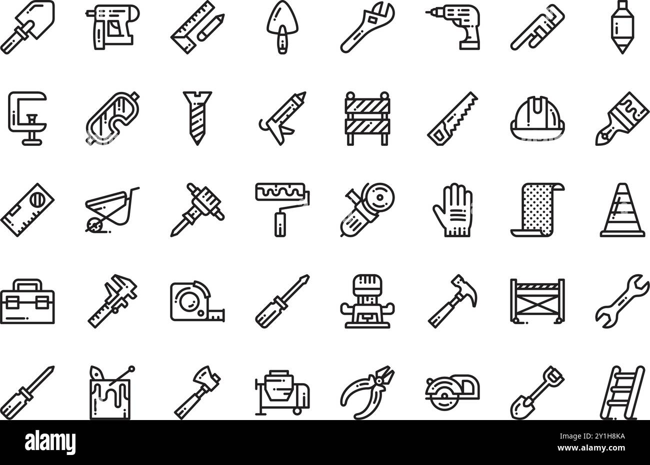 Repair tools icons High-Quality Vector Icons Collection with Editable ...