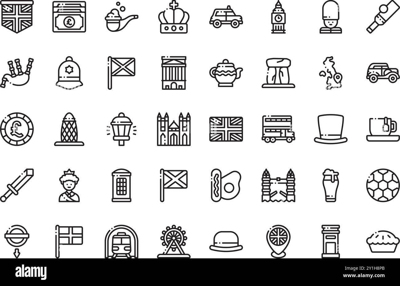 United kingdom icons High-Quality Vector Icons Collection with Editable ...