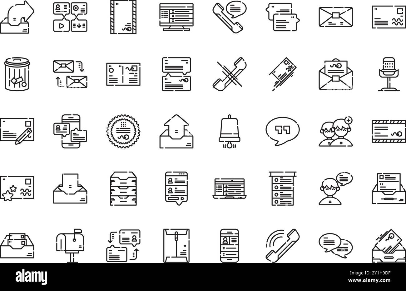 Dialogue assets icons High-Quality Vector Icons Collection with ...