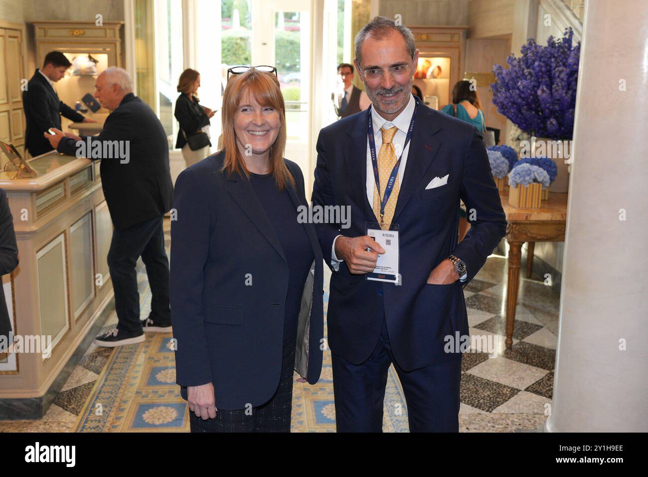 Cernobbio, TEHA FORUM 2024 second day of work Pictured: Sarah Jones ...
