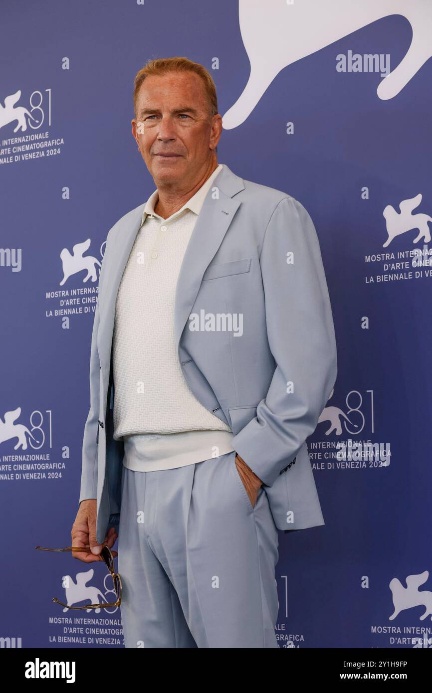 Kevin Costner poses for photographers at the photo call for the film ...