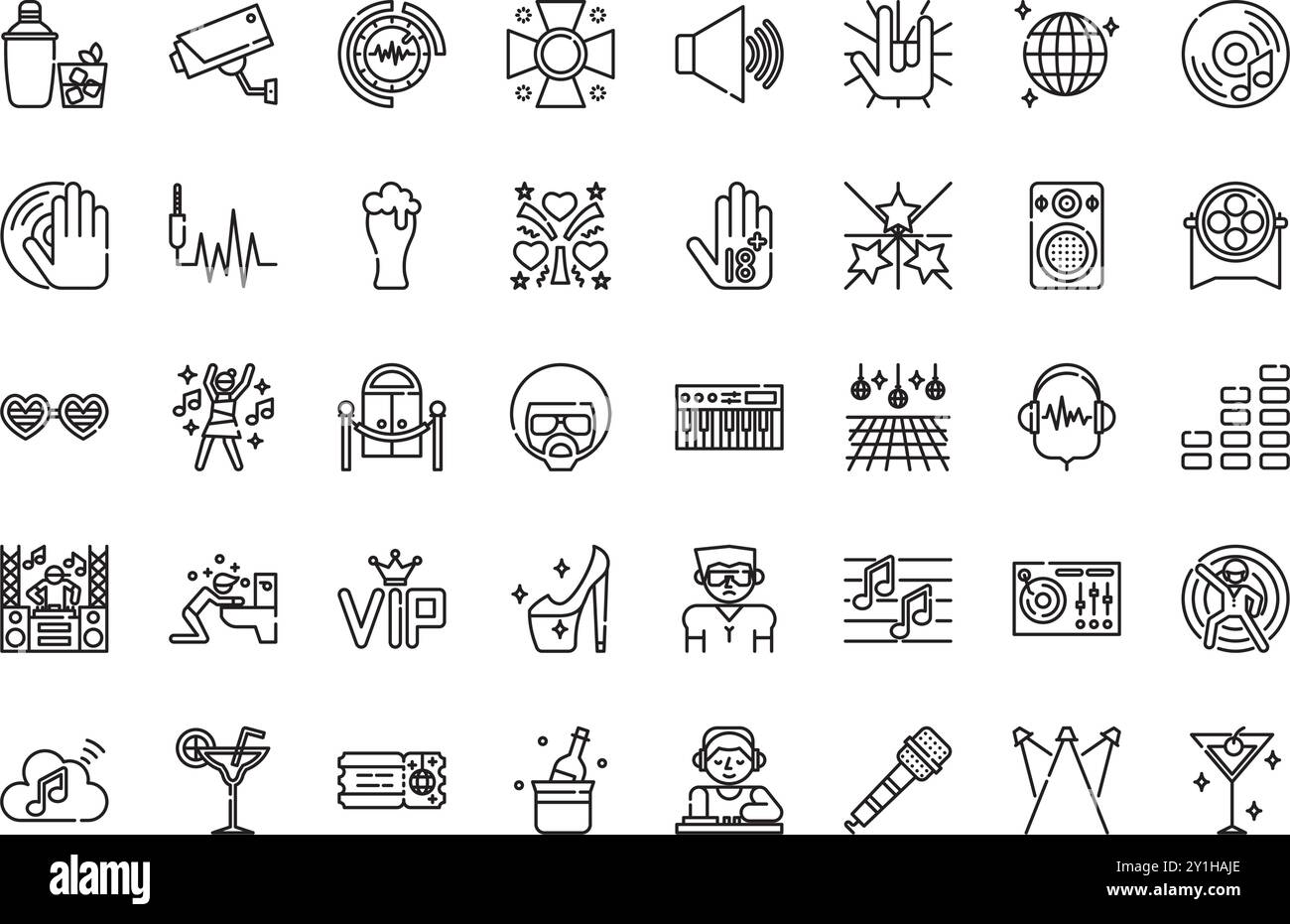 High ball cocktail Stock Vector Images - Alamy