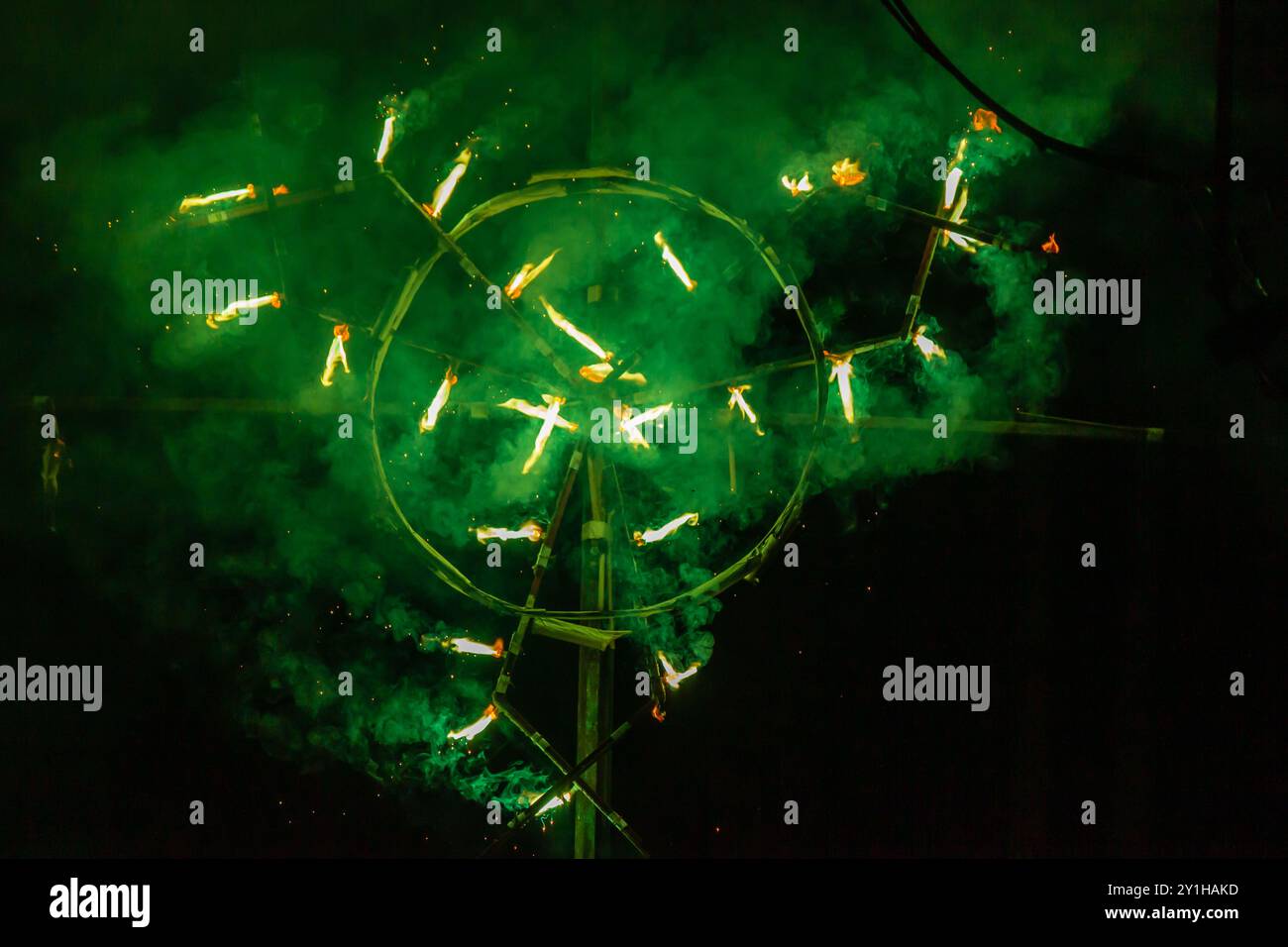 fireworks in Malta a Maltese tradition at each Village feast Stock ...