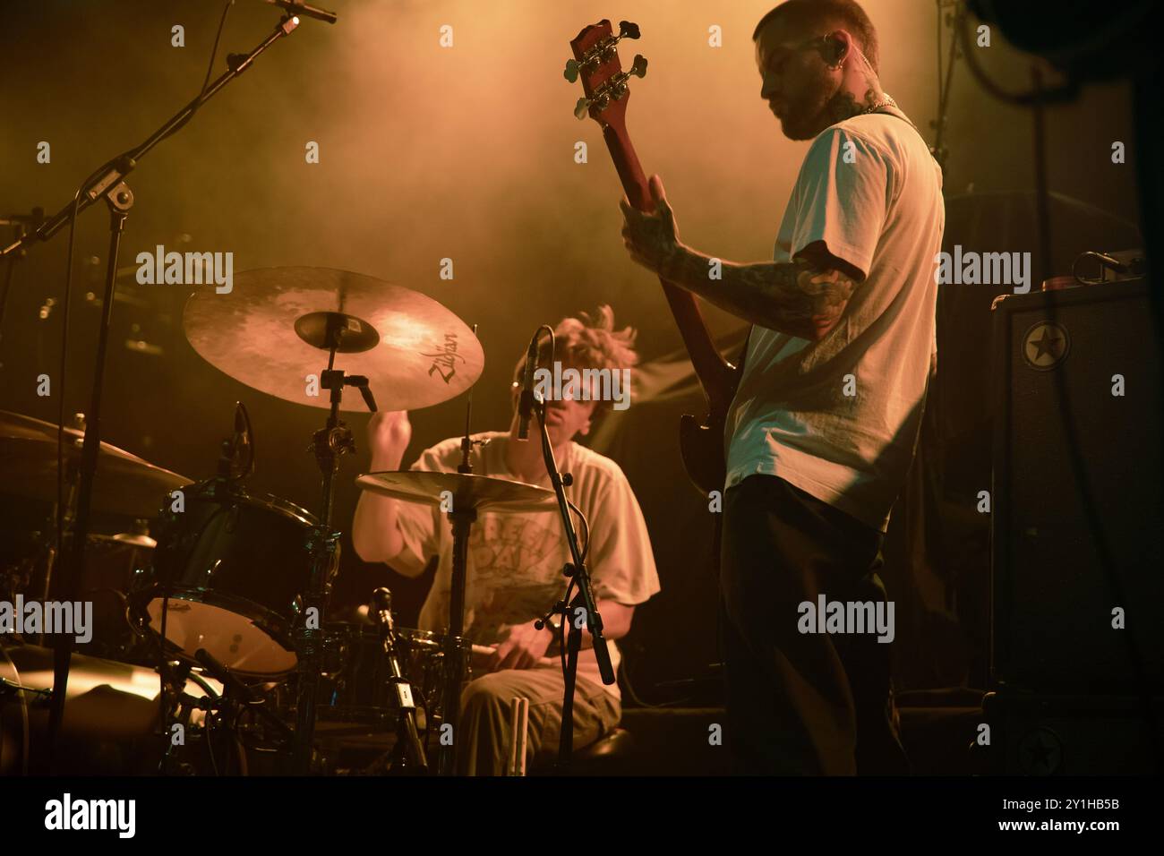 Trashboat perform live at O2 ritz Manchester Uk 20th august 2024 Stock ...