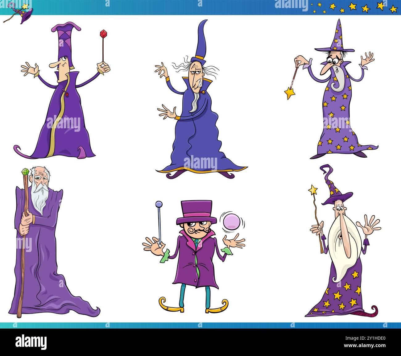 Warlock character Stock Vector Images - Alamy