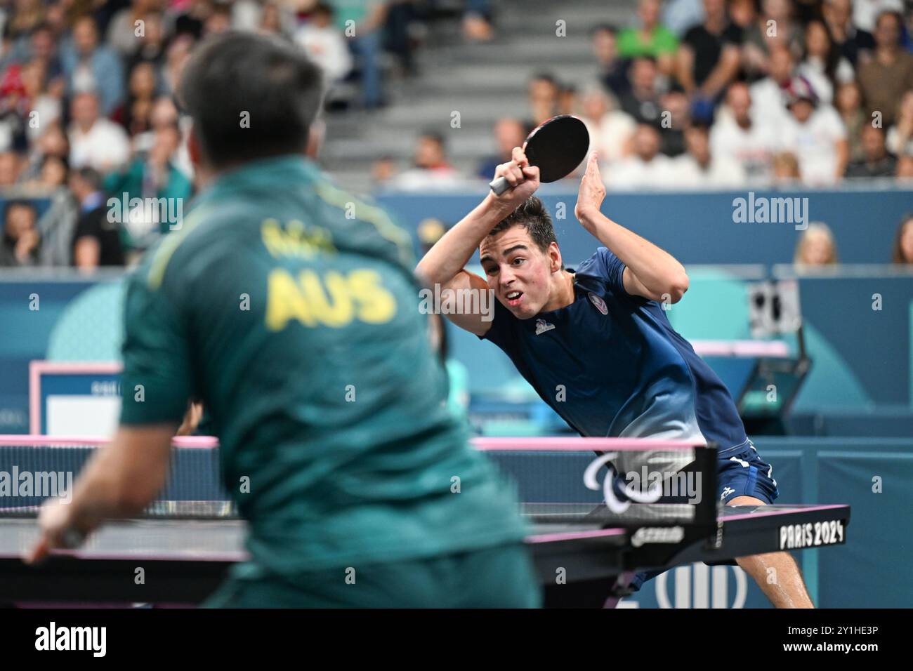 Lucas Didier from France earns his ticket to the men's para table ...