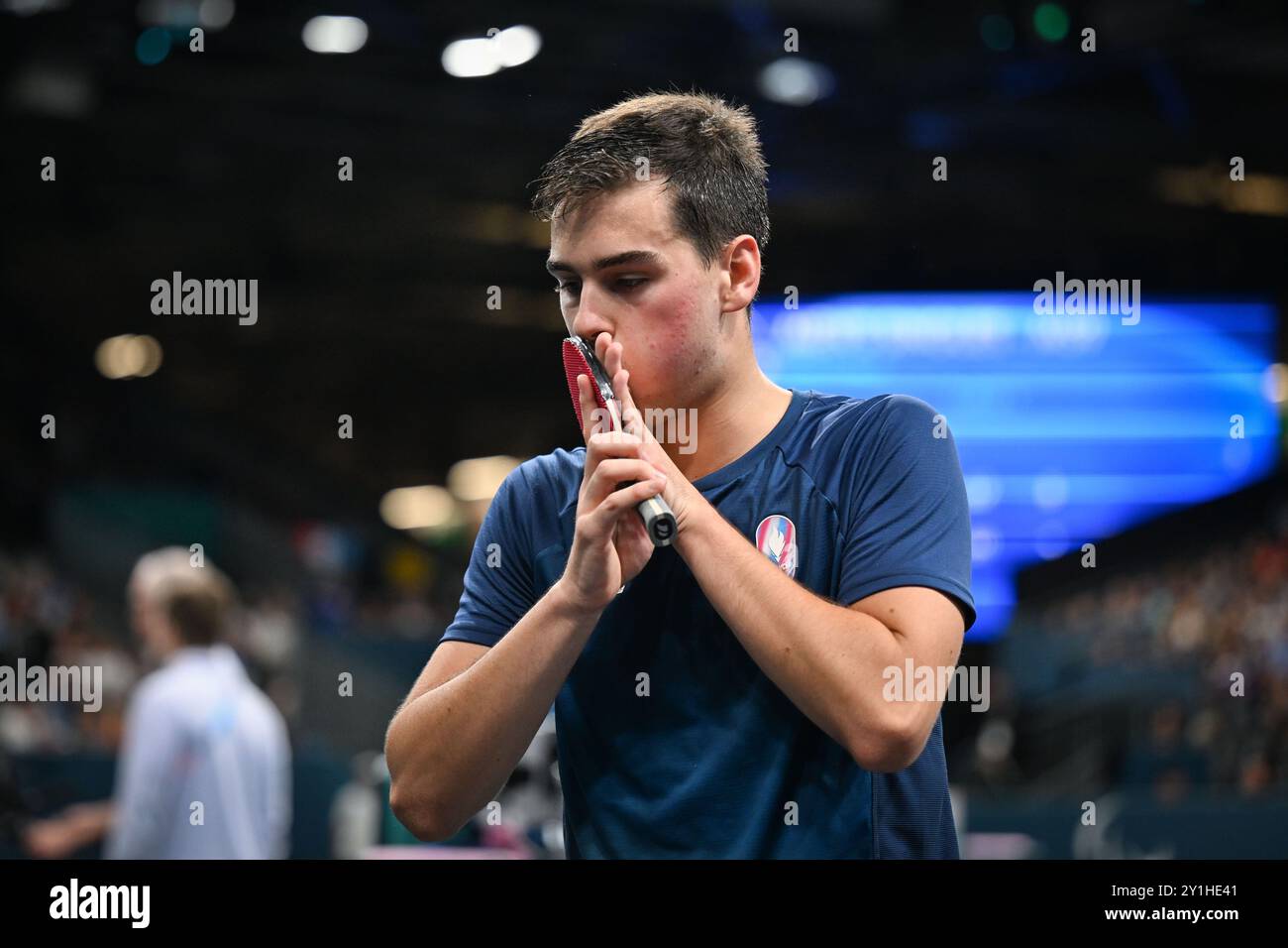 Lucas Didier from France earns his ticket to the men's para table ...