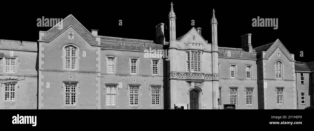 The Stamford and Rutland Hospital, Stamford town; Lincolnshire; England ...