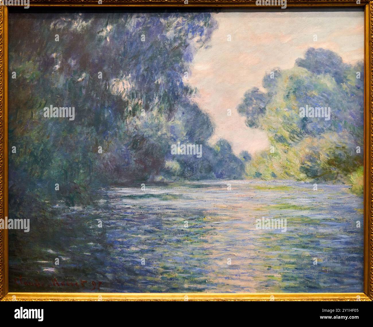 Claude Monet (Paris 1840 - Giverny 1926), Bras de Seine près de Giverny ...