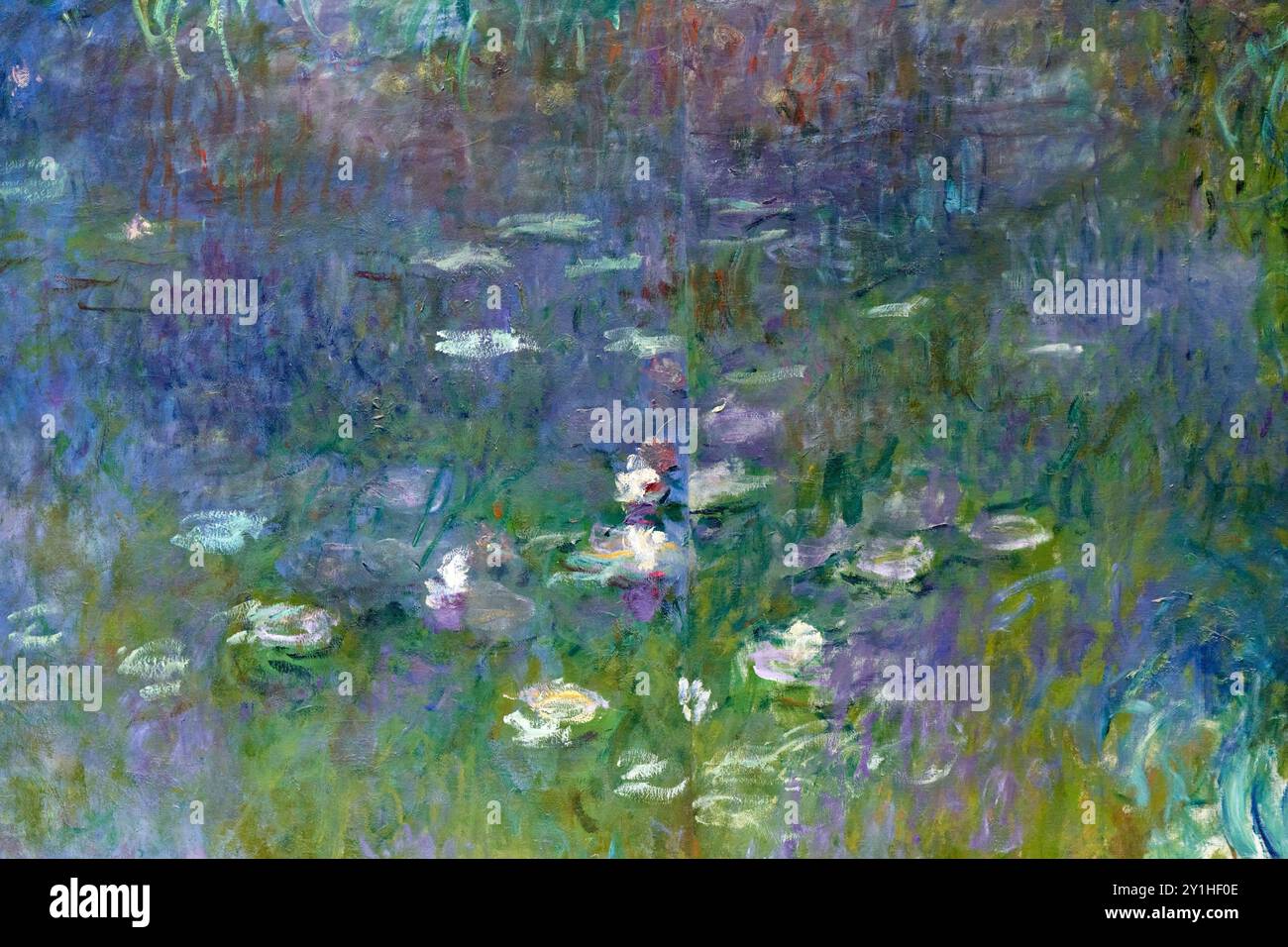 Water-lilies Nympheas series painted by Claude Monet (1840-1926), Musee ...