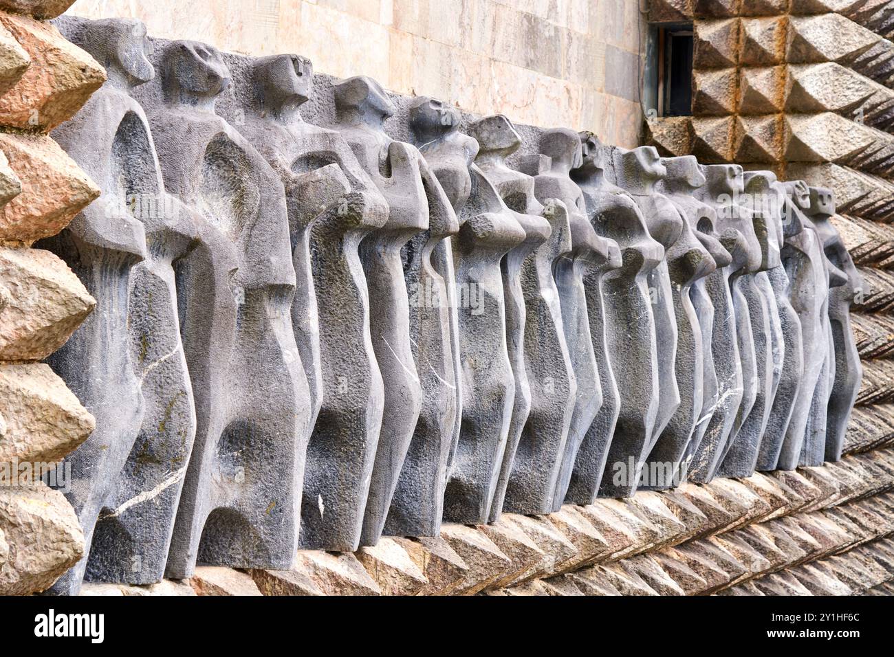 The Apostles of the Sanctuary of Our Lady of Arantzazu, sculpted by ...