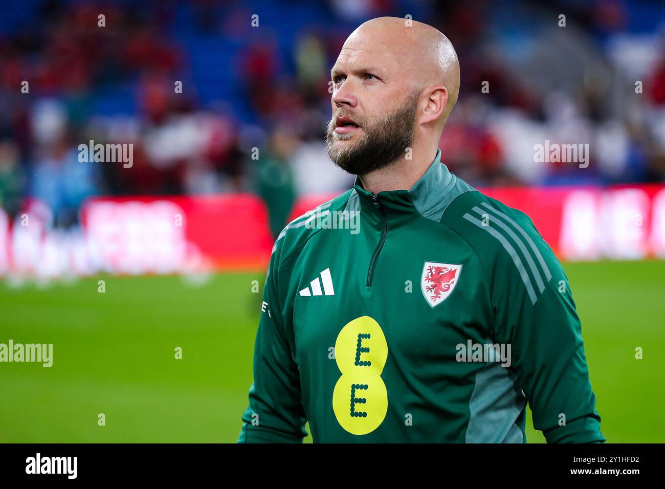 CARDIFF, WALES - 06 SEPTEMBER 2024: Wales’ Assistant Coach James ...