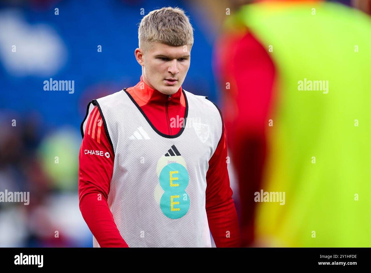 CARDIFF, WALES - 06 SEPTEMBER 2024: Wales' Jordan James during the ...