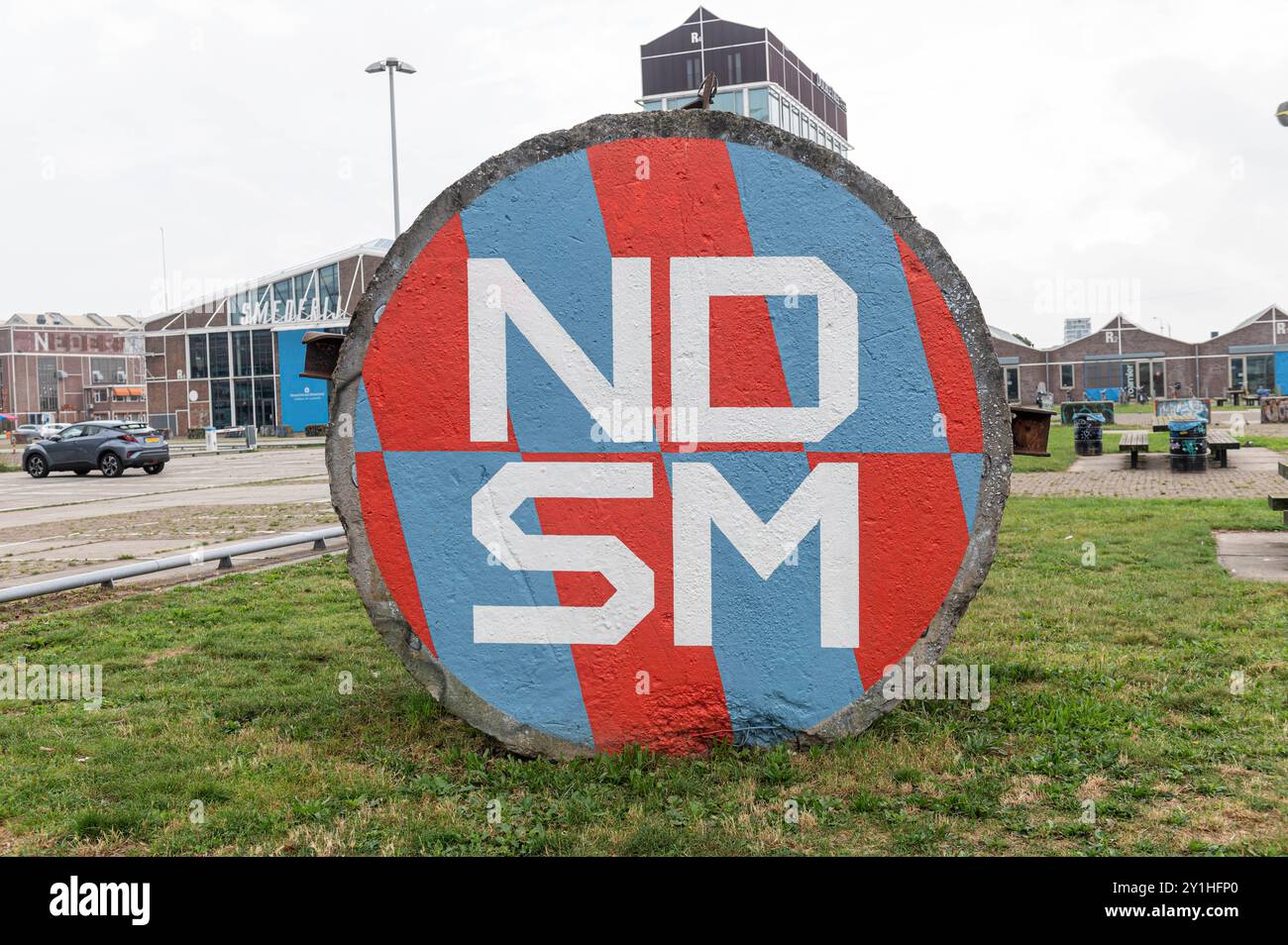 Amsterdam The Netherlands 7th September 2024 NDSM terrein. Former ...