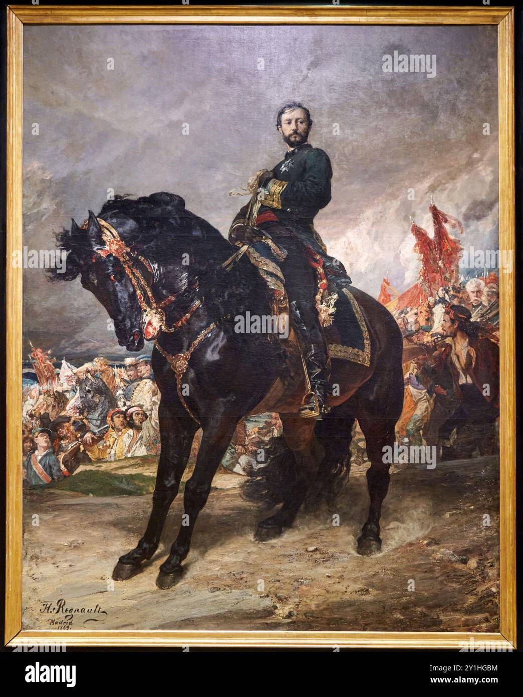Henri Regnault (Paris 1843 - Buzenval 1871), Juan Prim, 8 October 1868, 1869, Musée d'Orsay ...