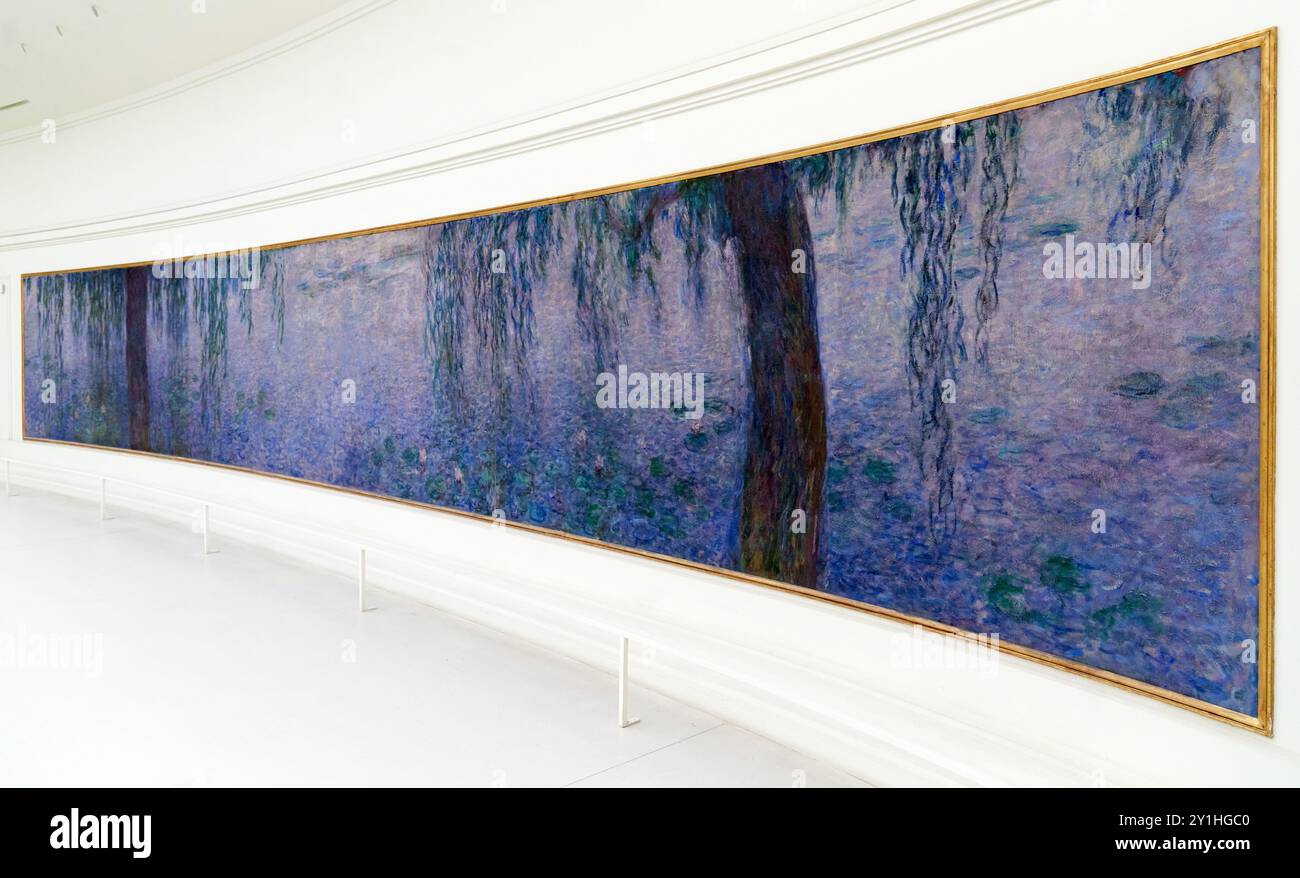 Water-lilies Nympheas series painted by Claude Monet (1840-1926), Musee ...